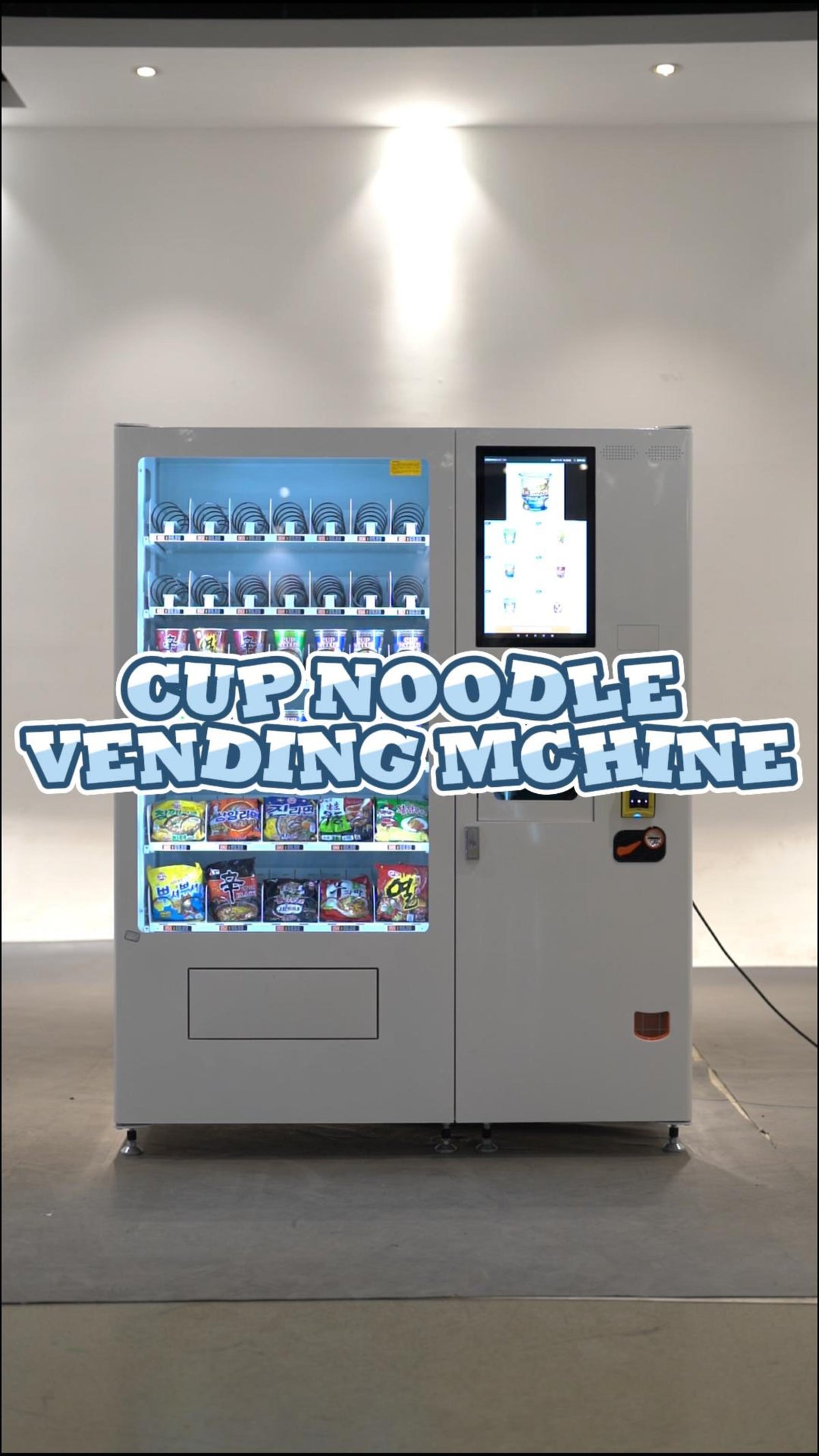XY Vending machine——Cup Noodle Vending Machine~ — XY Vending Mall