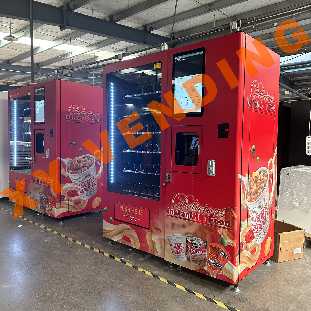 XY Vending machine——Cup noodle vending machine~ — XY Vending Mall