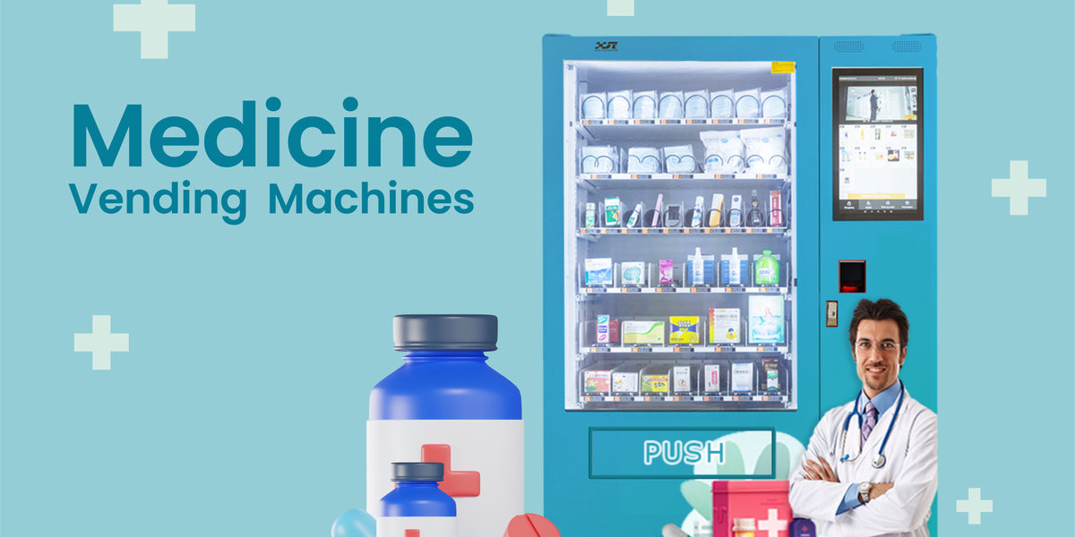 24H Pharmacy Vending Machine For Sale Medicines & Tools — XY Vending Mall