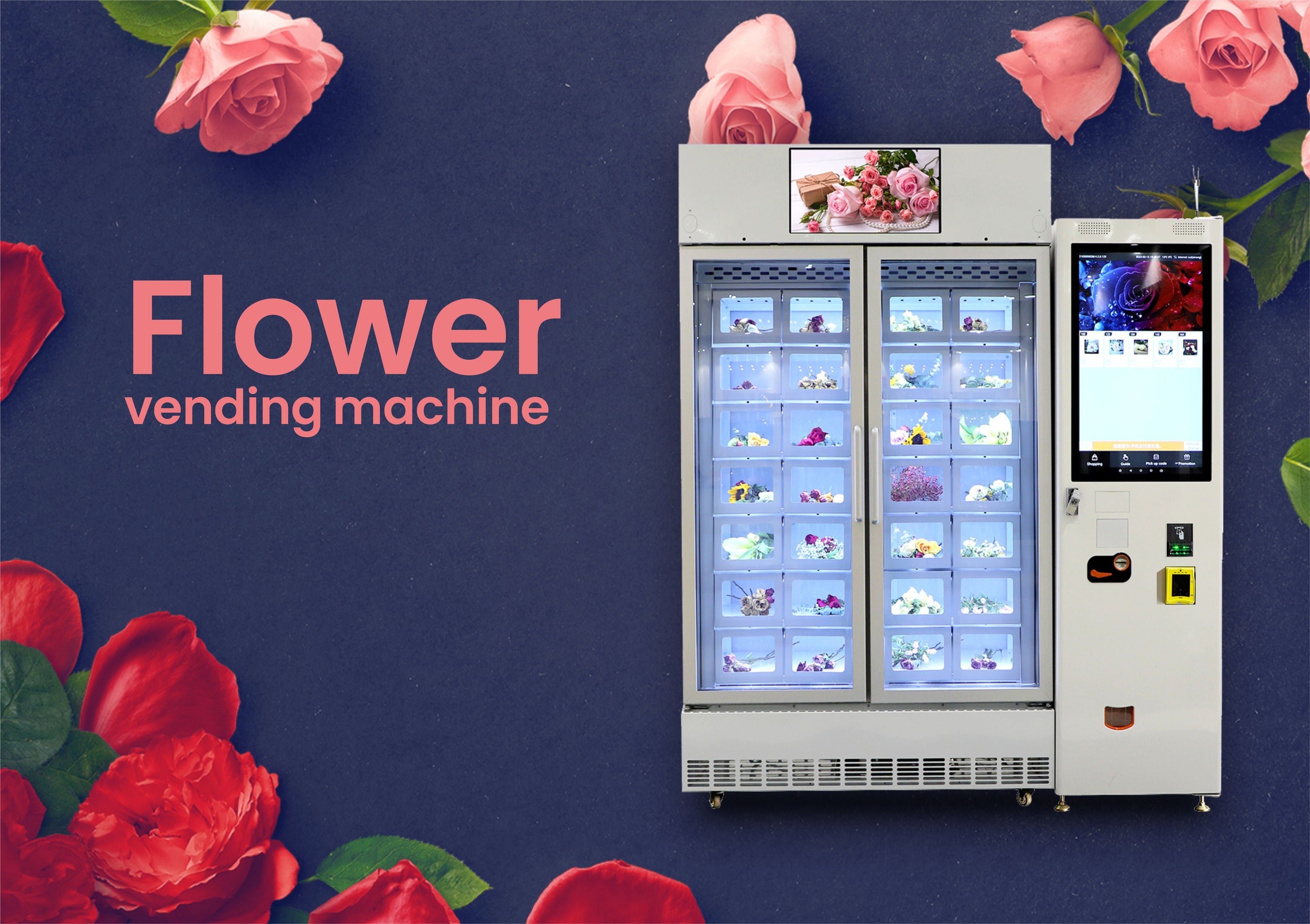 Flower Vending Machine — XY Vending Mall
