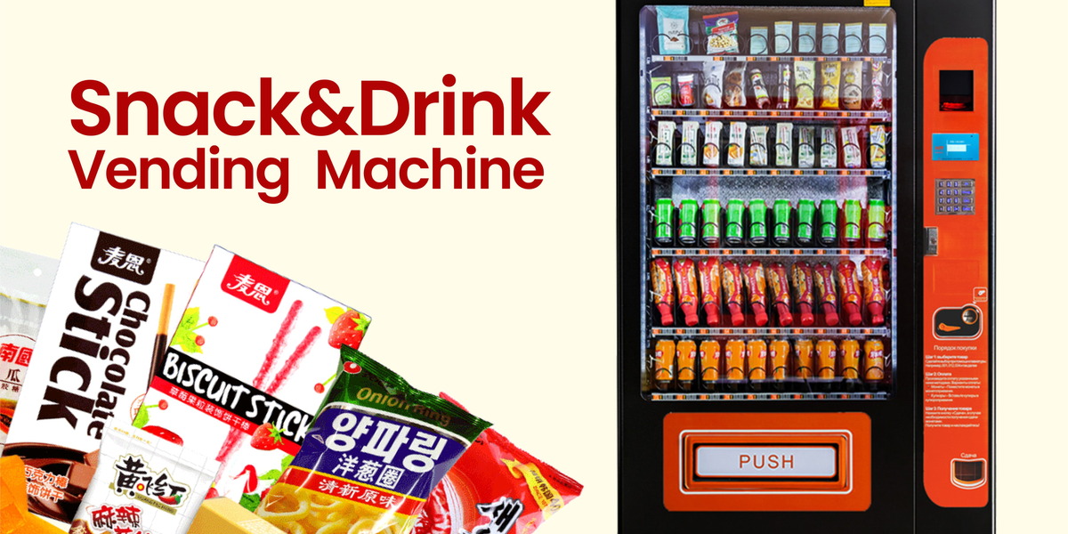 Snack & Drink Vending Machine For Sale — XY Vending Mall