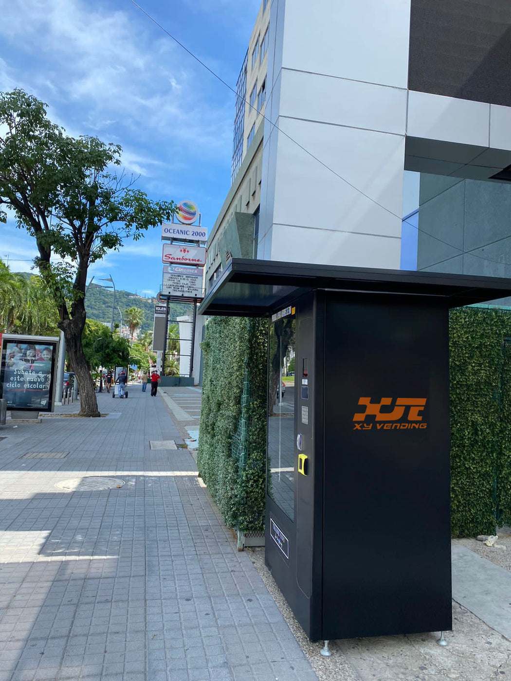 Outdoor Vending Machine Snacks And Drinks & Combo Vending Machine — XY ...